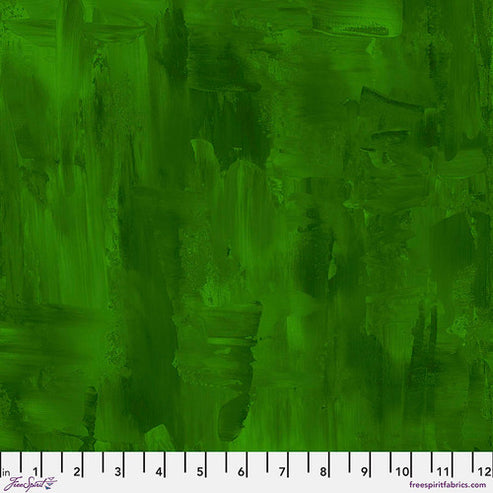 1 Meter Cut Textures PWSP018 Green Brushstrokes – Mama Bears Quilt Shoppe